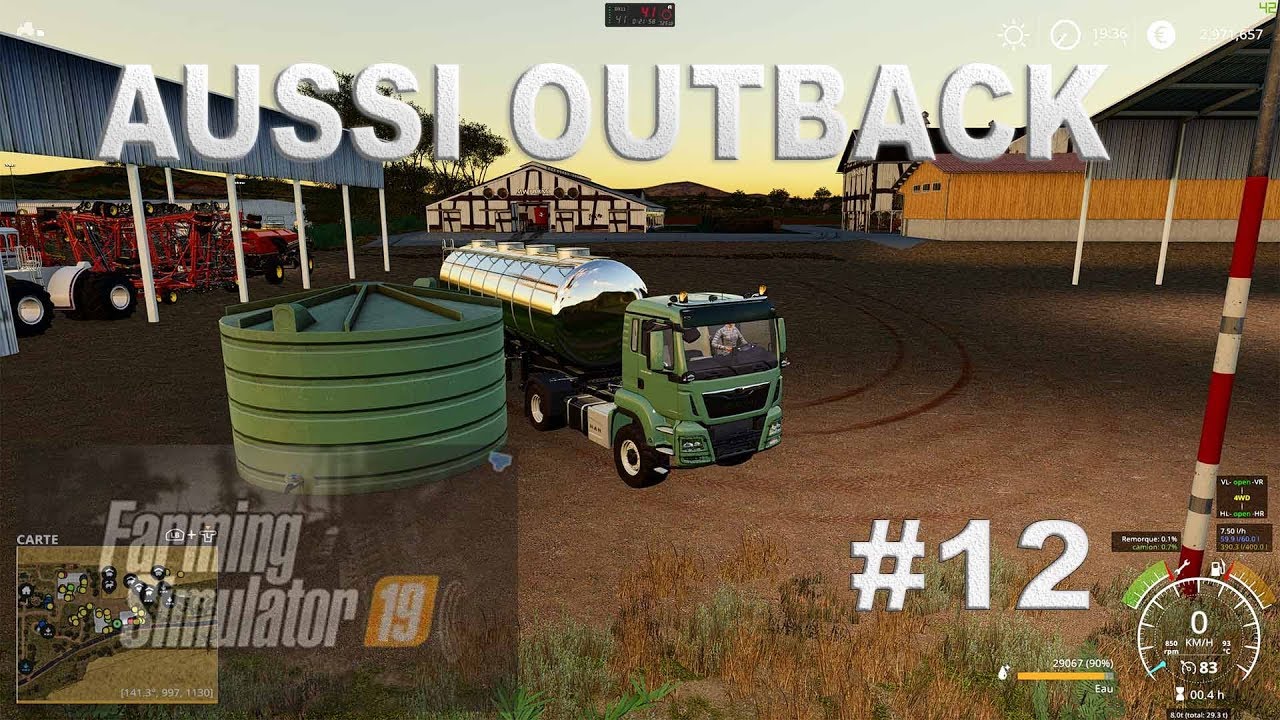 AUSSIE OUTBACK episode 12 farming simulator 19 - YouTube