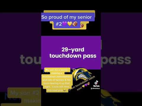 Dakota Ty Briggs Vian Wolverines Allstar Senior 2022💜💛🏈 - YouTube