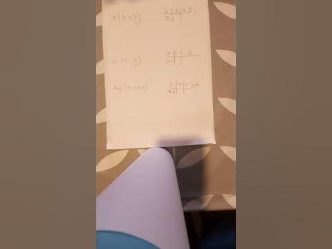 Multiplying brackets by a variable, using the grid method. - YouTube