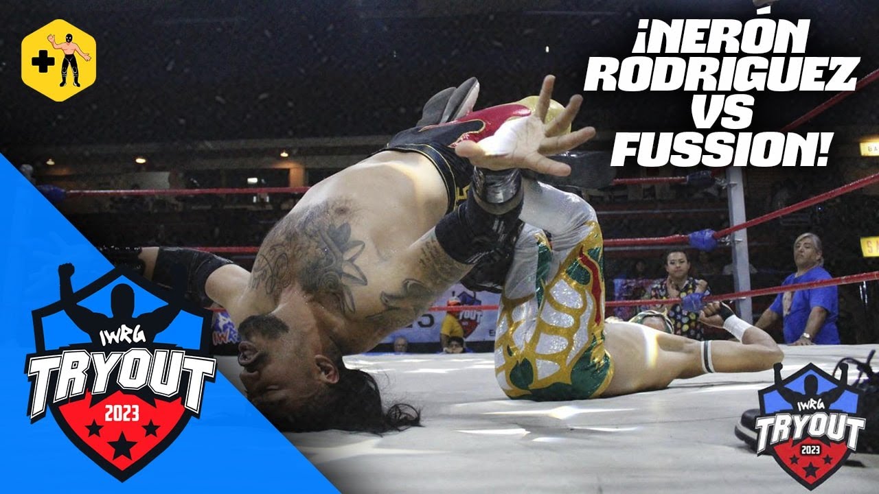 Eddie Rodríguez vs Fussion | Semifinal IWRG Try Out 2023 | Lucha ...