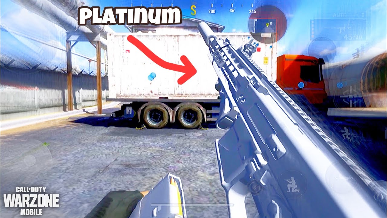 Unlocking Platinum Camo in Warzone Mobile - YouTube