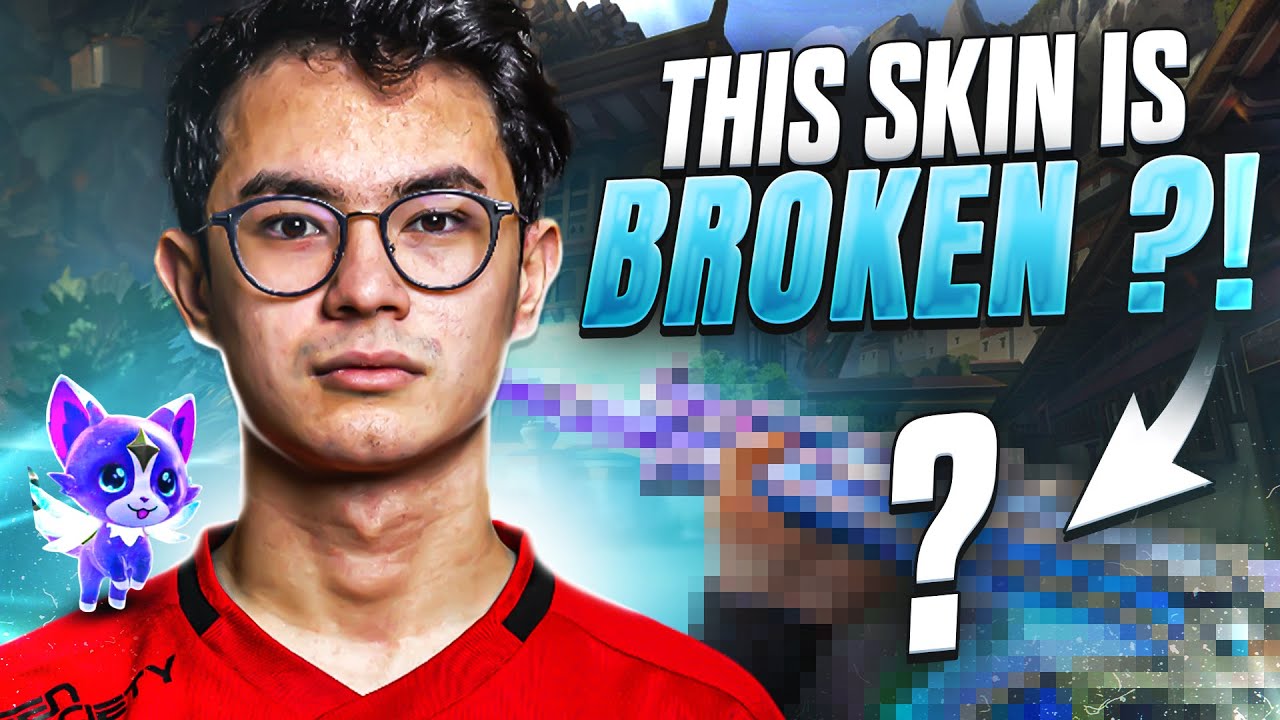 WHEN SEN zekken TRIES THE MOST BROKEN SKIN IN VALORANT !!! - YouTube