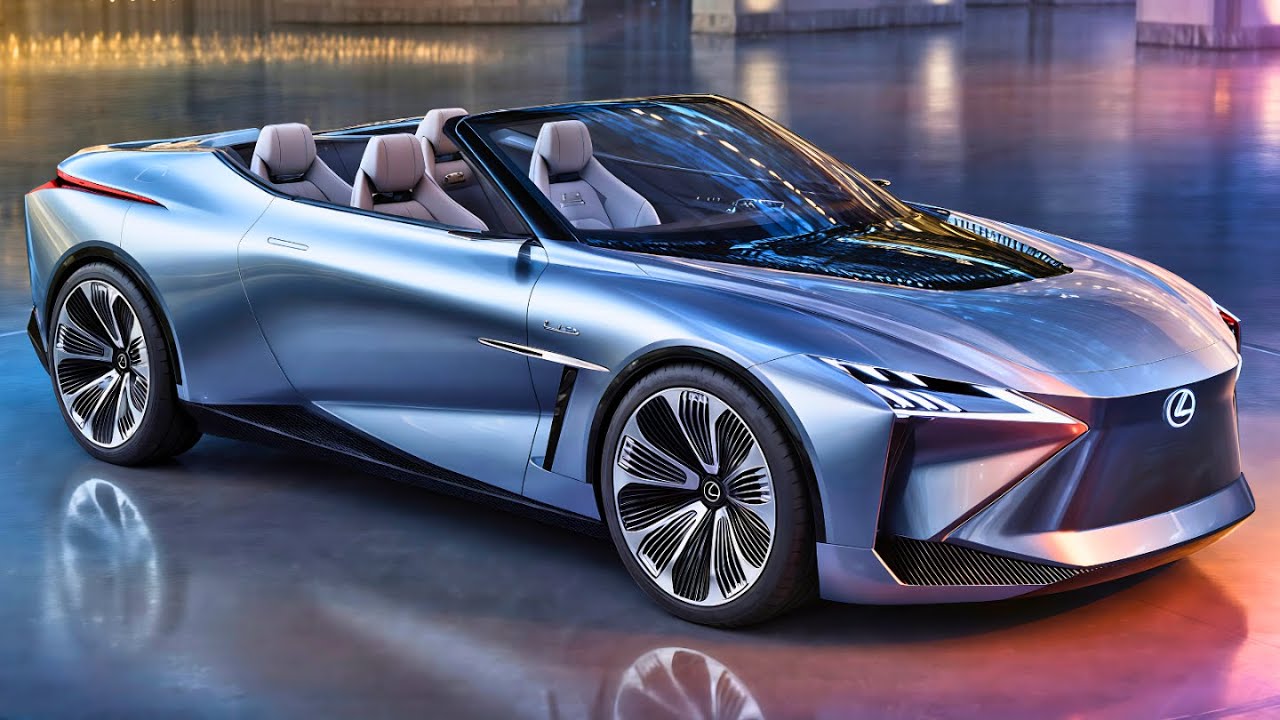 2026 Lexus LC500 Hybrid Convertible - The Most Beautiful Lexus Ever ...
