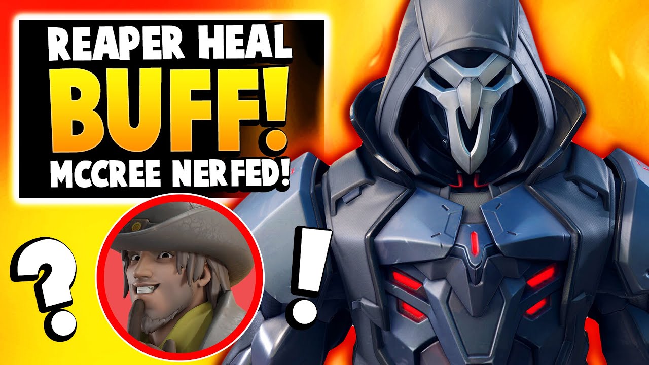 Overwatch - McCree Damage NERF / Reaper Lifesteal BUFF! (Overwatch ...