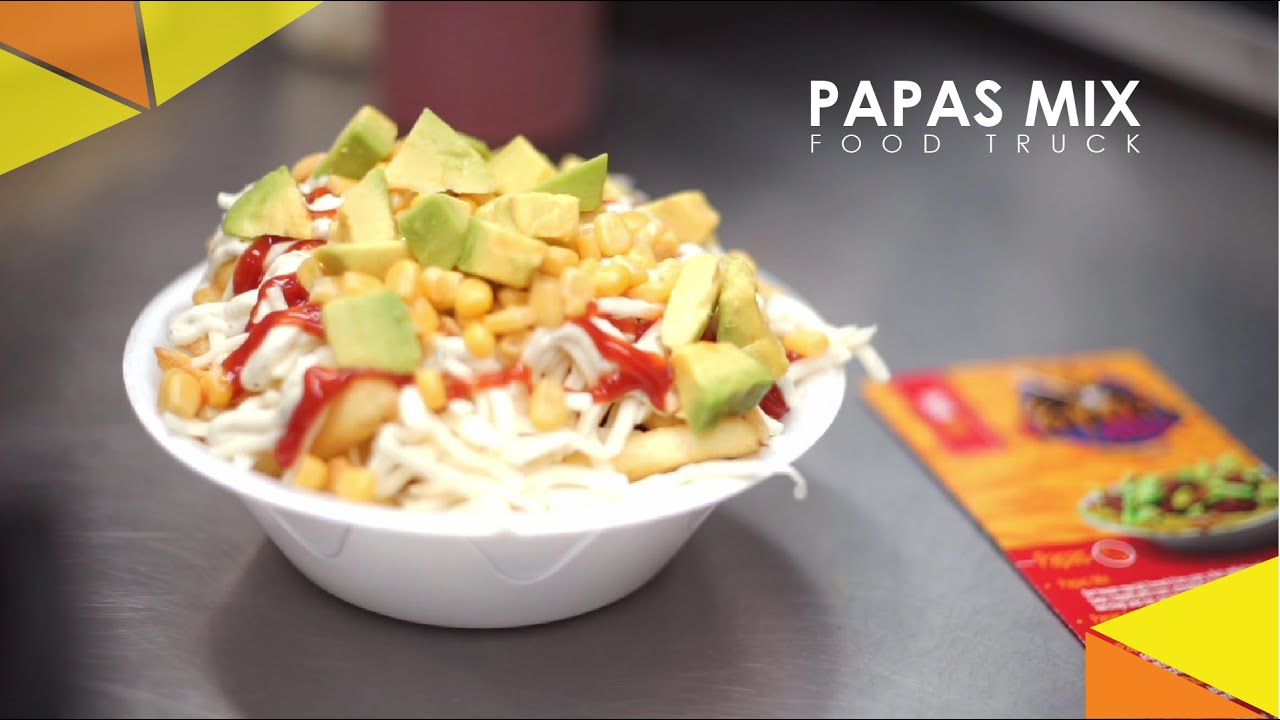 Papas Mix Food Truck - YouTube