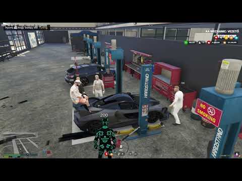 GTA HUN RP RP RP Egy autószerelő élete 4 - YouTube