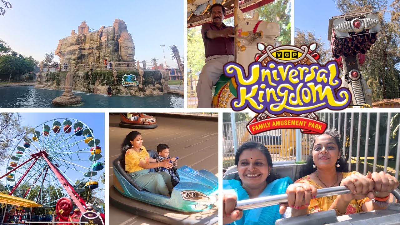 VGP Universal Kingdom | Family Amusement Park in Chennai - YouTube