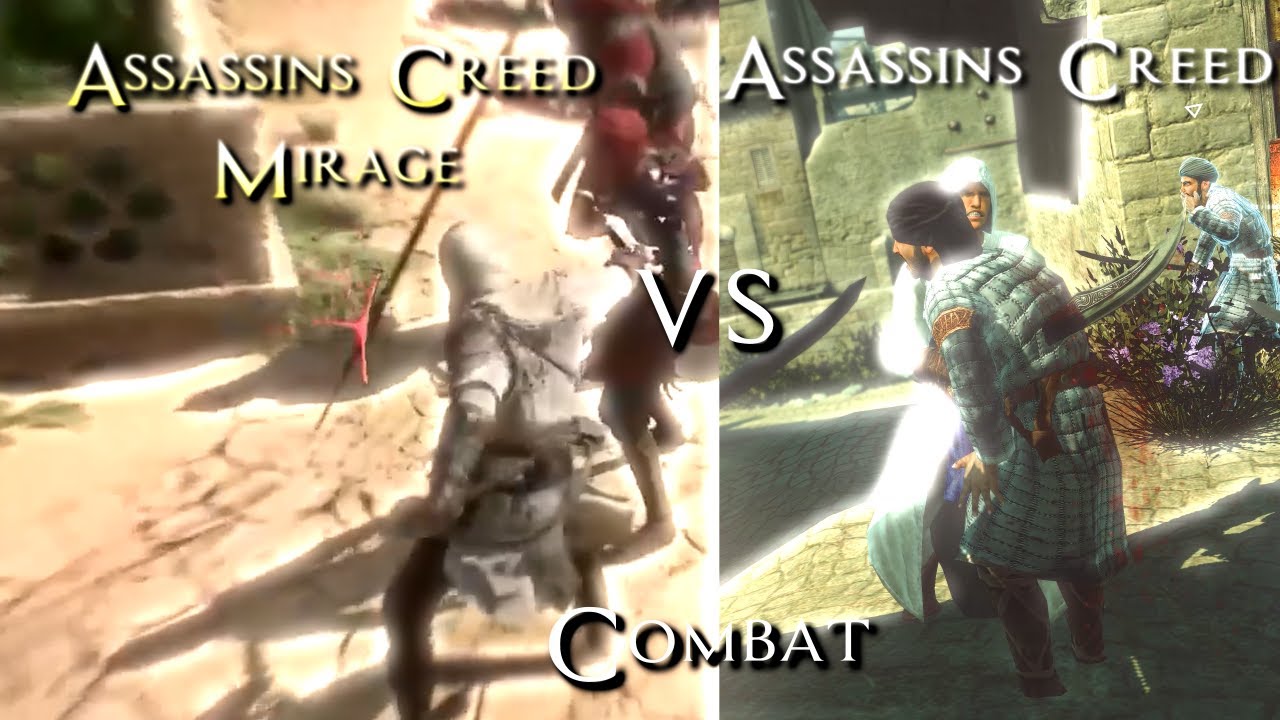 AC1 VS AC Mirage Combat - YouTube