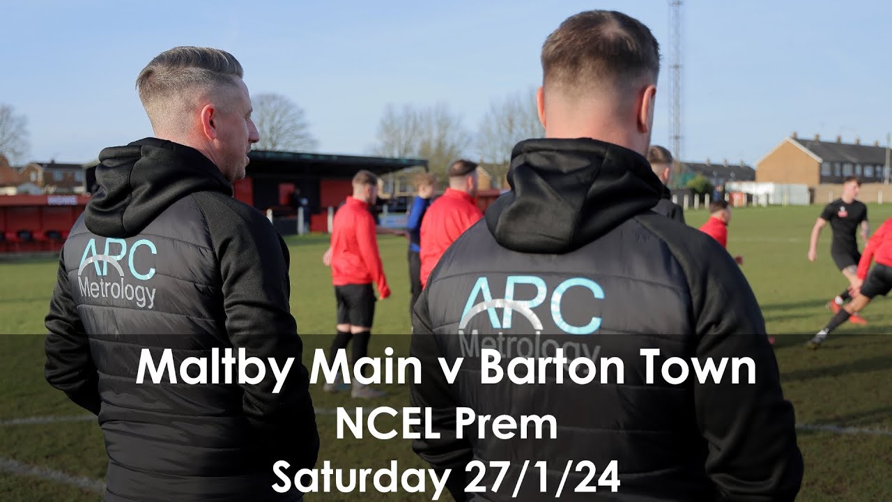 Maltby Main v Barton Town - YouTube