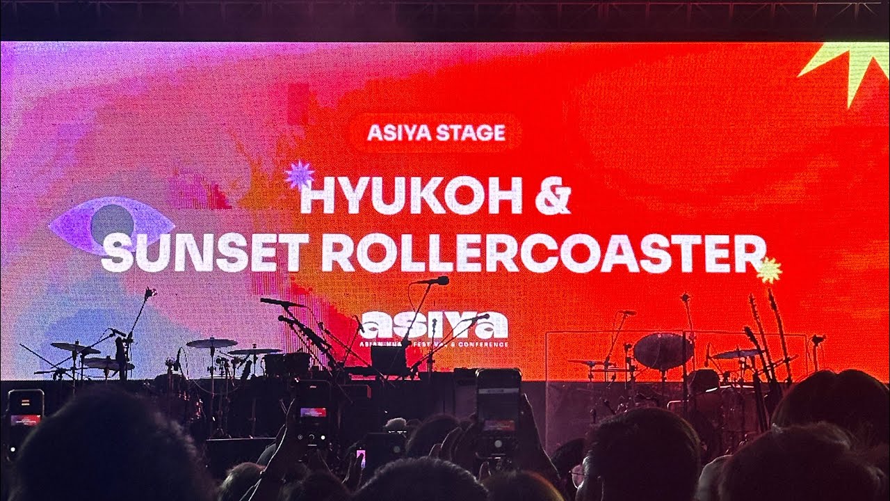 MY JINJI - Sunset Rollercoaster and Hyukoh at Asiya Fest 2024 - YouTube