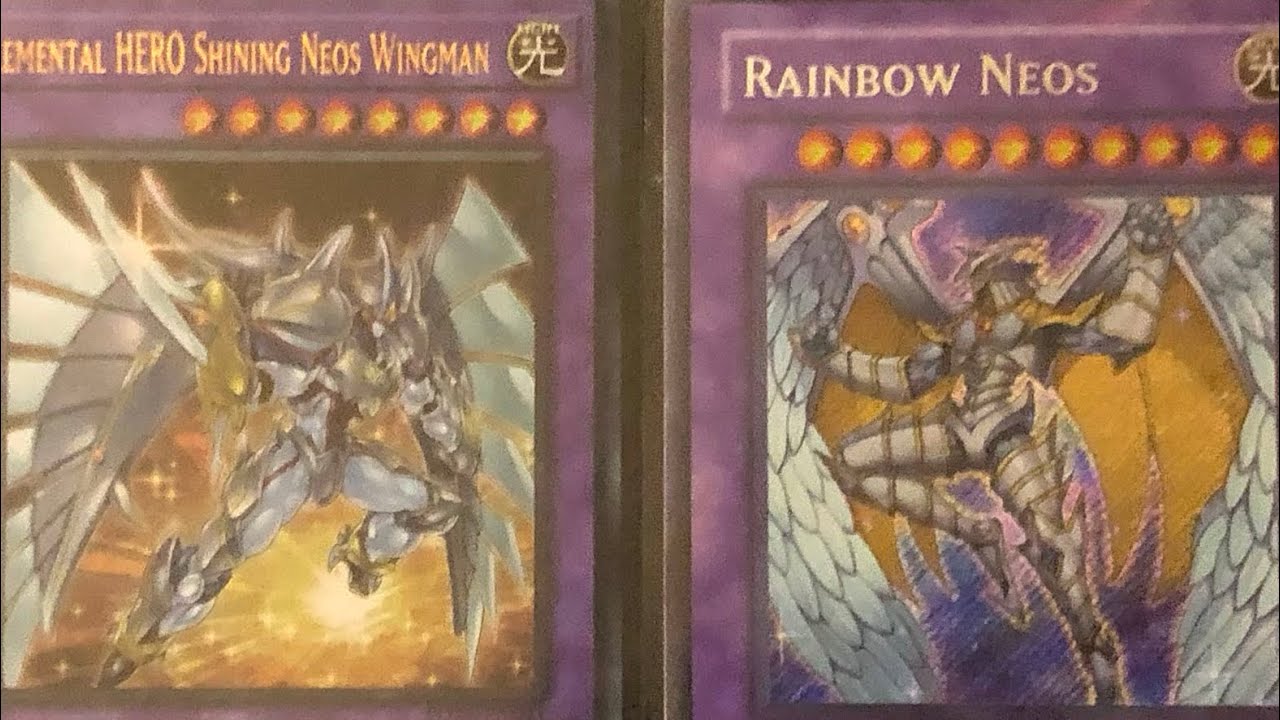 Richician Format Yu-Gi-Oh Match - Elemental HERO vs Rainbow Neos! - YouTube