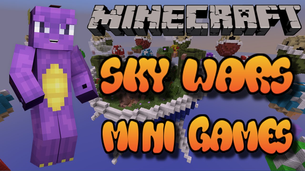 Surprise ATTACK! | Minecraft Sky Wars | Minecraft Mini Games - YouTube
