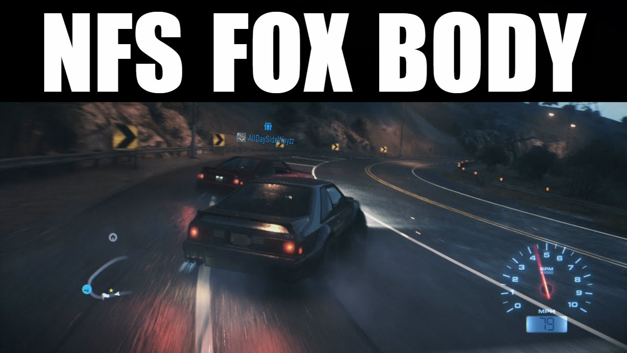 NFS 2015 - Drift Build - Ford Mustang Fox Body!! - YouTube