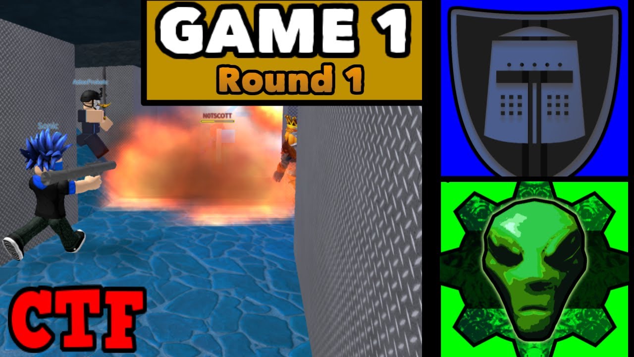 Round 1, Game 1: Knights @ Aliens | Roblox CTF Tournament Season 1 ...