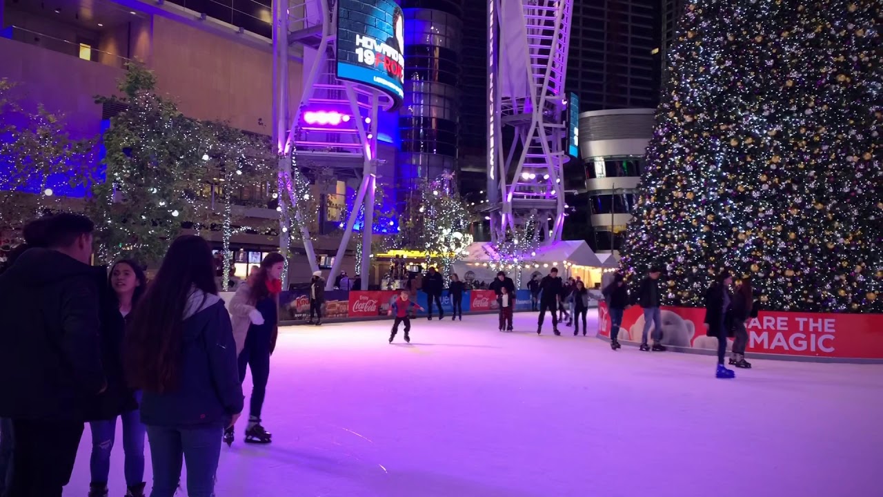 Ice Skating Downtown LA - YouTube