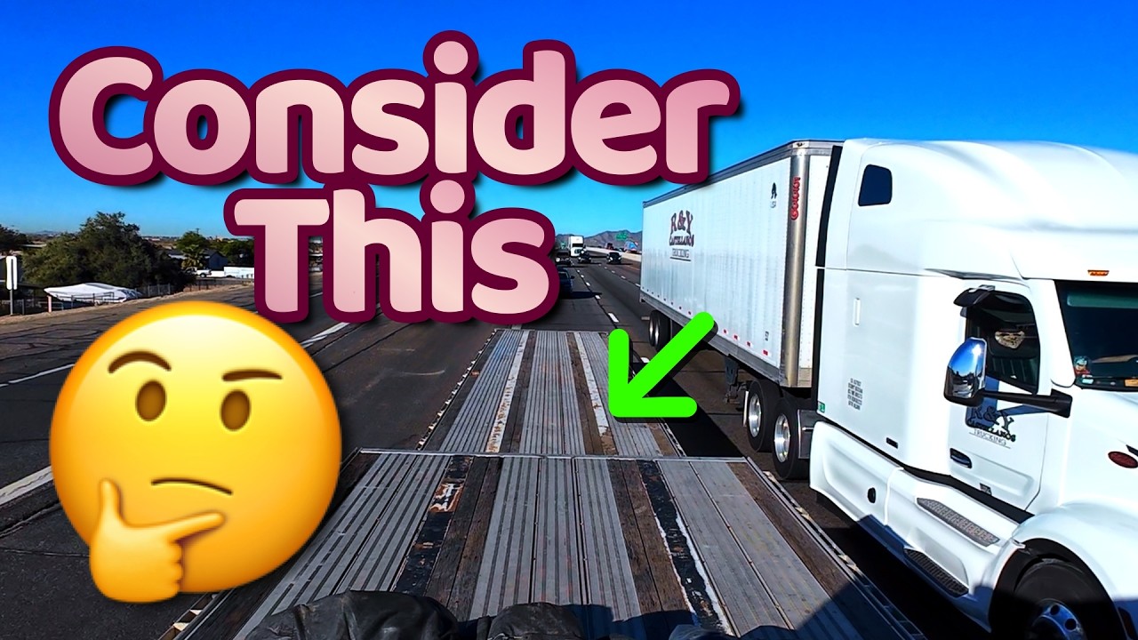 Dry Van vs Flatbed...Why You Should Consider Step Deck - YouTube