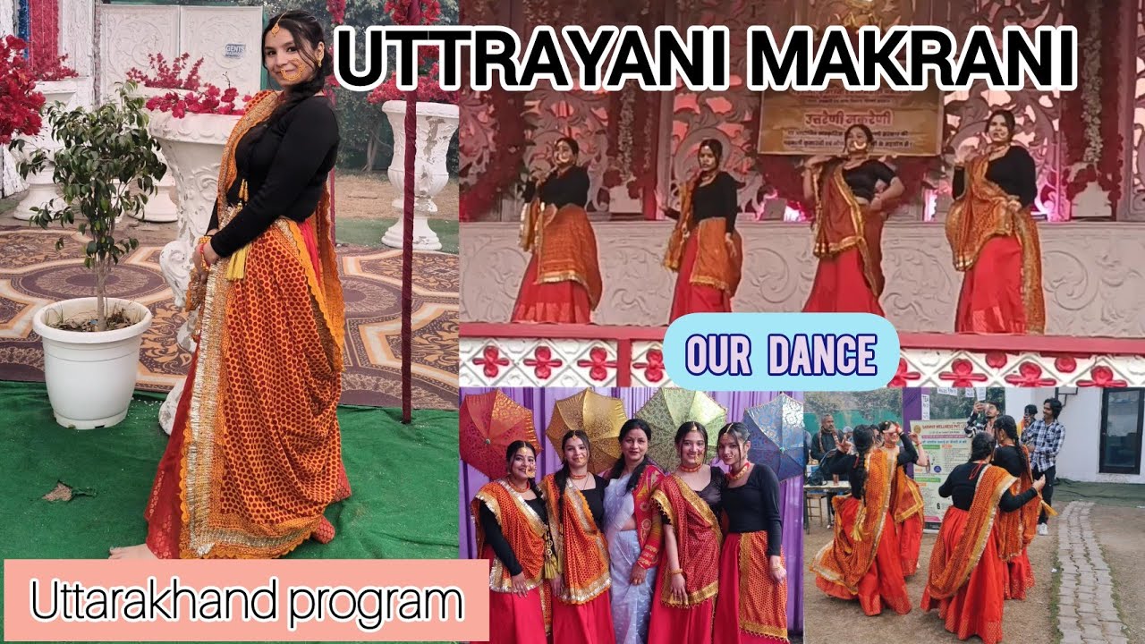 Uttrayani Makrani|Uttarakhand program|मकरैणी और उत्तरैणी|Maine kiya ...