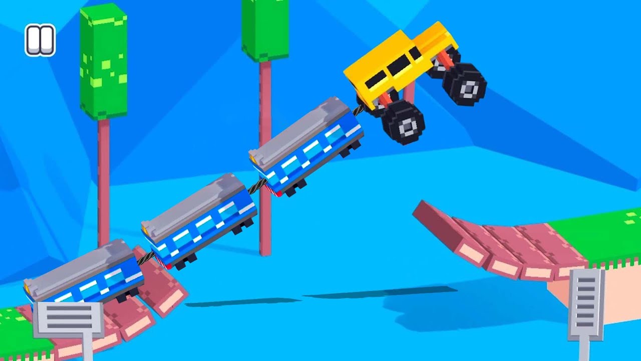 Fancade Short Long Trains All New Levels Gameplay Android,iOS Part 56 ...