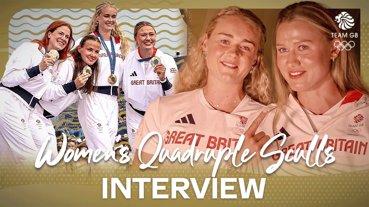 "We Wanted To Make It Interesting," 😅 | The Women's Quad Sculls React ...