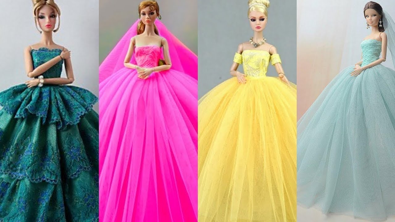 Stunning Hairstyles Transformation of Barbie | How to curl Barbie hair ...