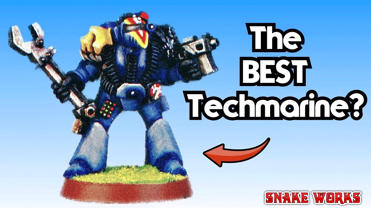 The FIRST Techmarines of Warhammer 40k - Rogue Trader - Oldhammer - YouTube