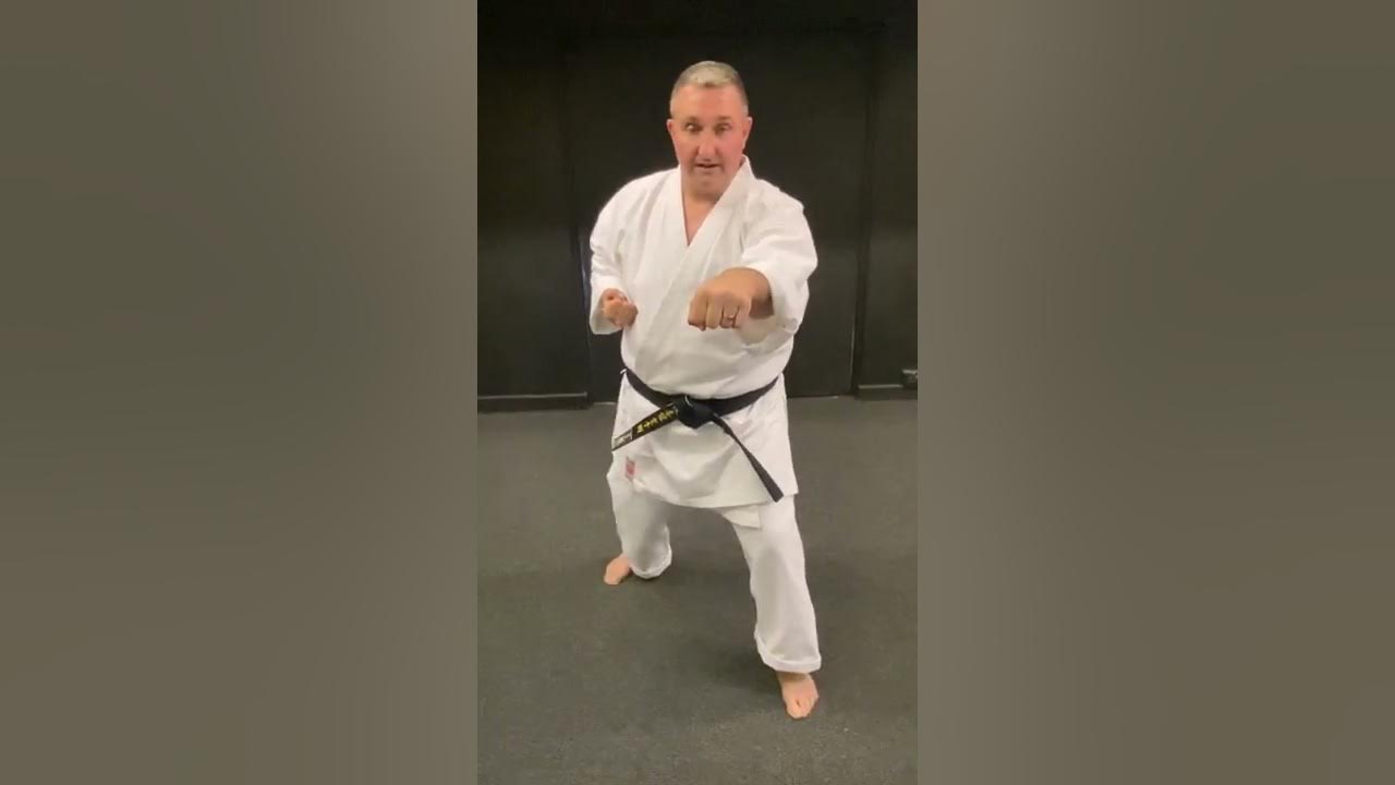 Oizuki (stepping or walking punch) - YouTube