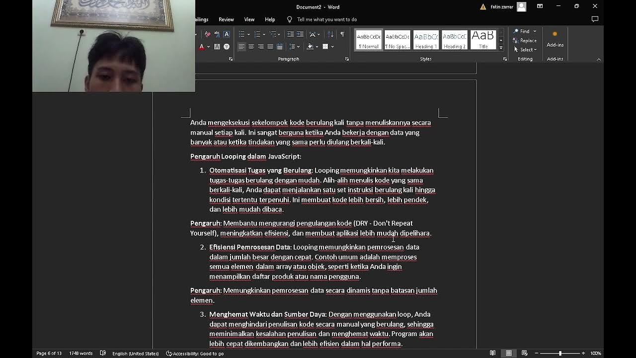 dasar dasar javascript - YouTube