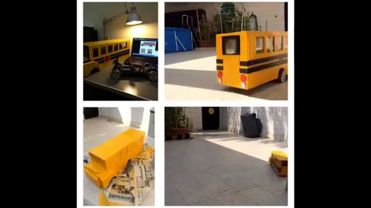 School bus drift - YouTube