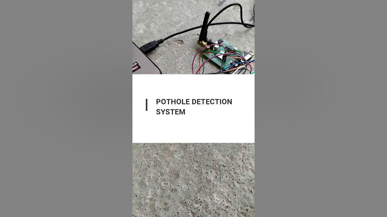 Pothole detection system using gps ,gsm accelometer and arduino - YouTube