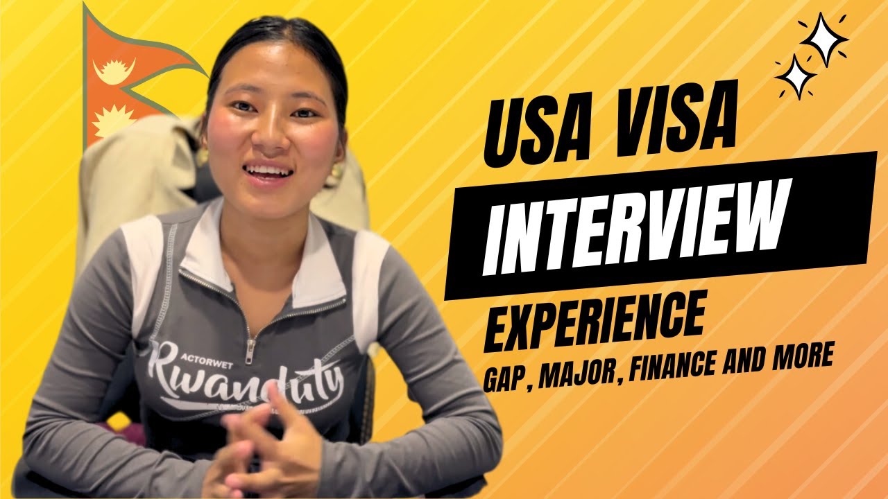 (In Nepali) USA Visa Interview Experience ( Student Visa F1) in Nepal ...