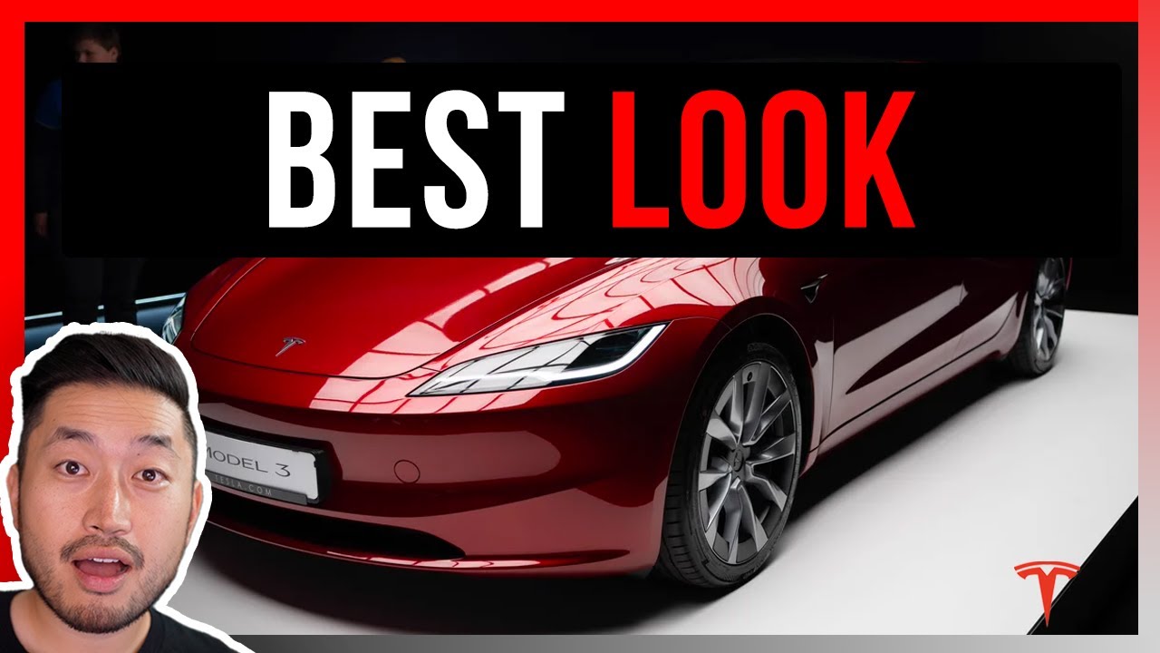 Best Look YET at the Model 3 Highland Refresh - YouTube