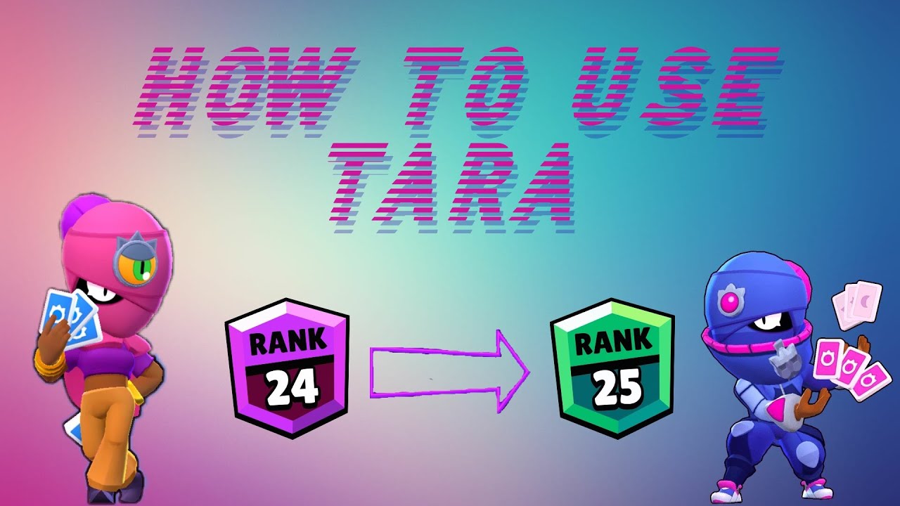 HOW TO USE TARA IN BRAWL STARS | STREET NINJA TARA IN BRAWL STARS ...