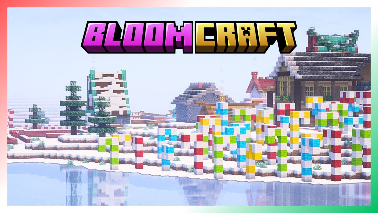 Building a Cozy Christmas Cottage!! || BLOOMCRAFT SMP EP.08 - YouTube