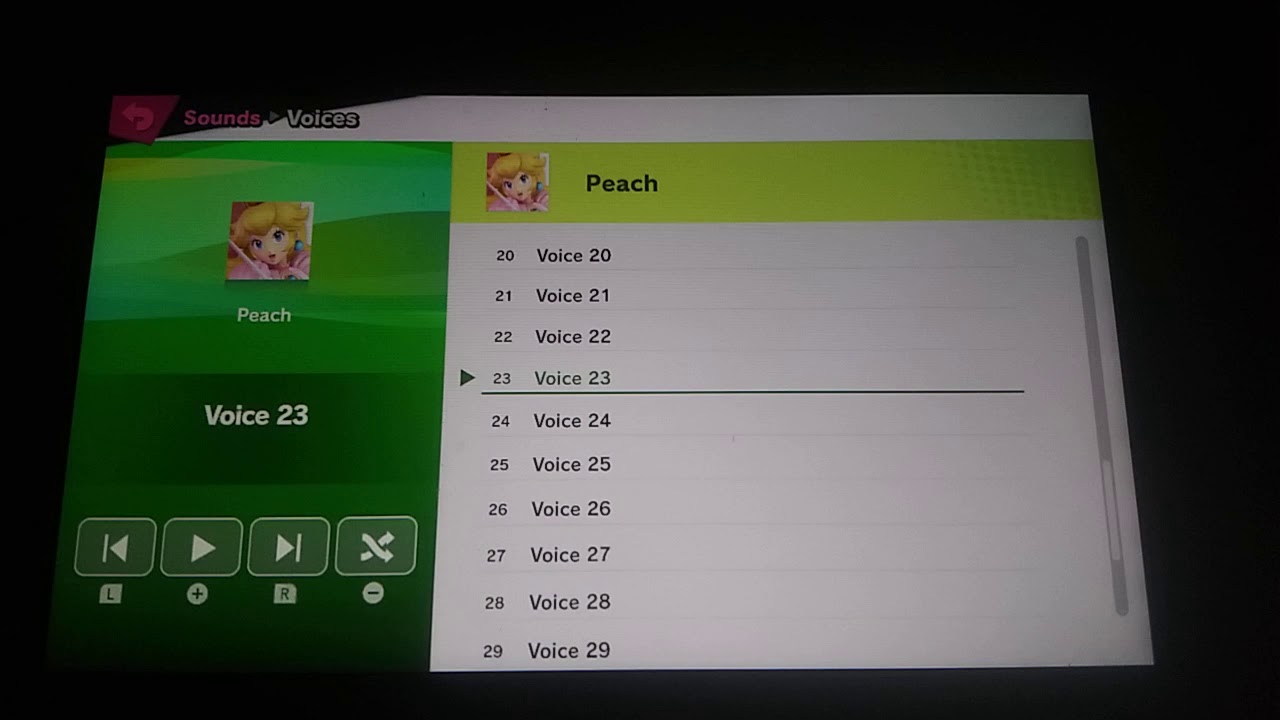 Super Smash Bros. Ultimate Peach Hurt Voices - YouTube