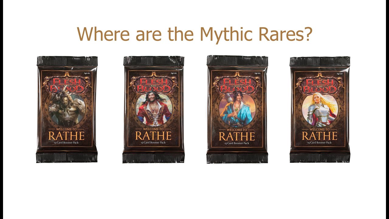 Flesh and Blood TCG | Booster Pack opening - YouTube