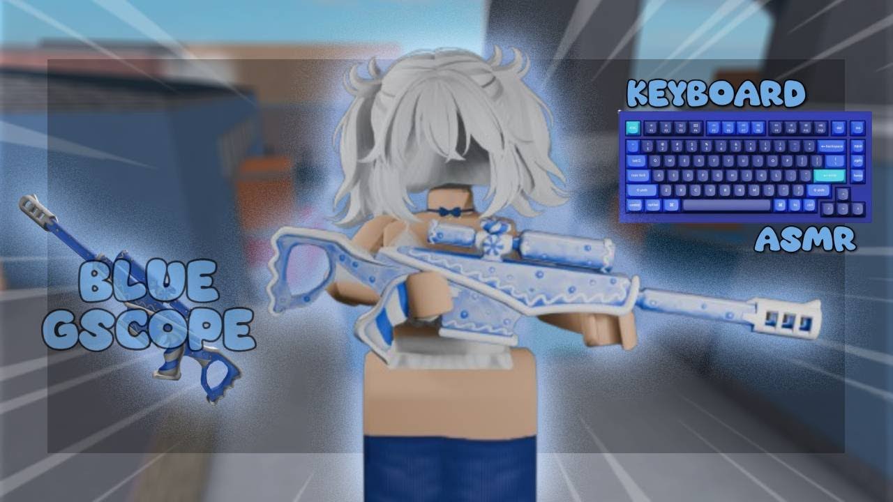 TRICKSHOTS ONLY WITH BLUE GSCOPE + KEYBOARD ASMR - YouTube