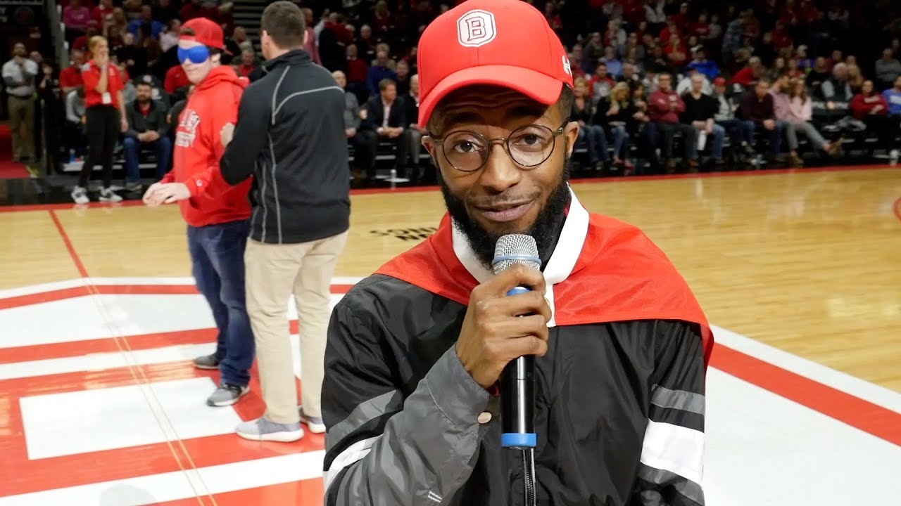 Josiah Williams - Emcee/Host - Bradley Braves Men's Basketball - YouTube