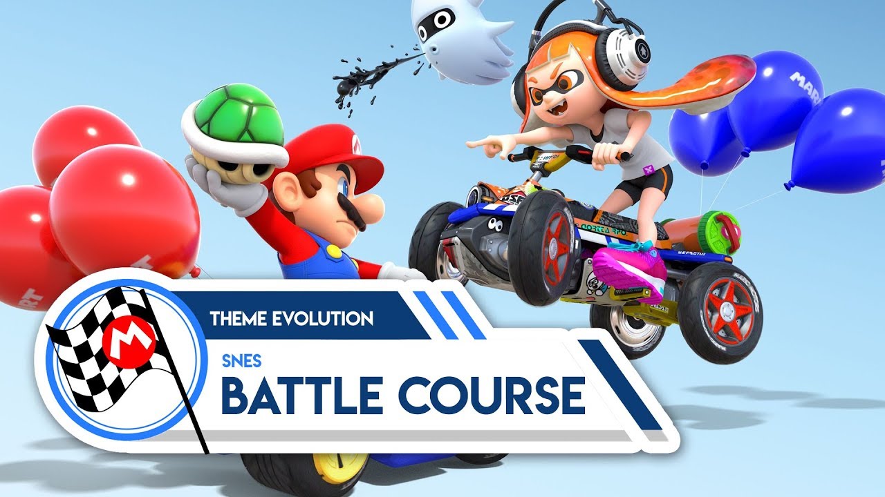 SNES Battle Course | Theme Evolution - YouTube