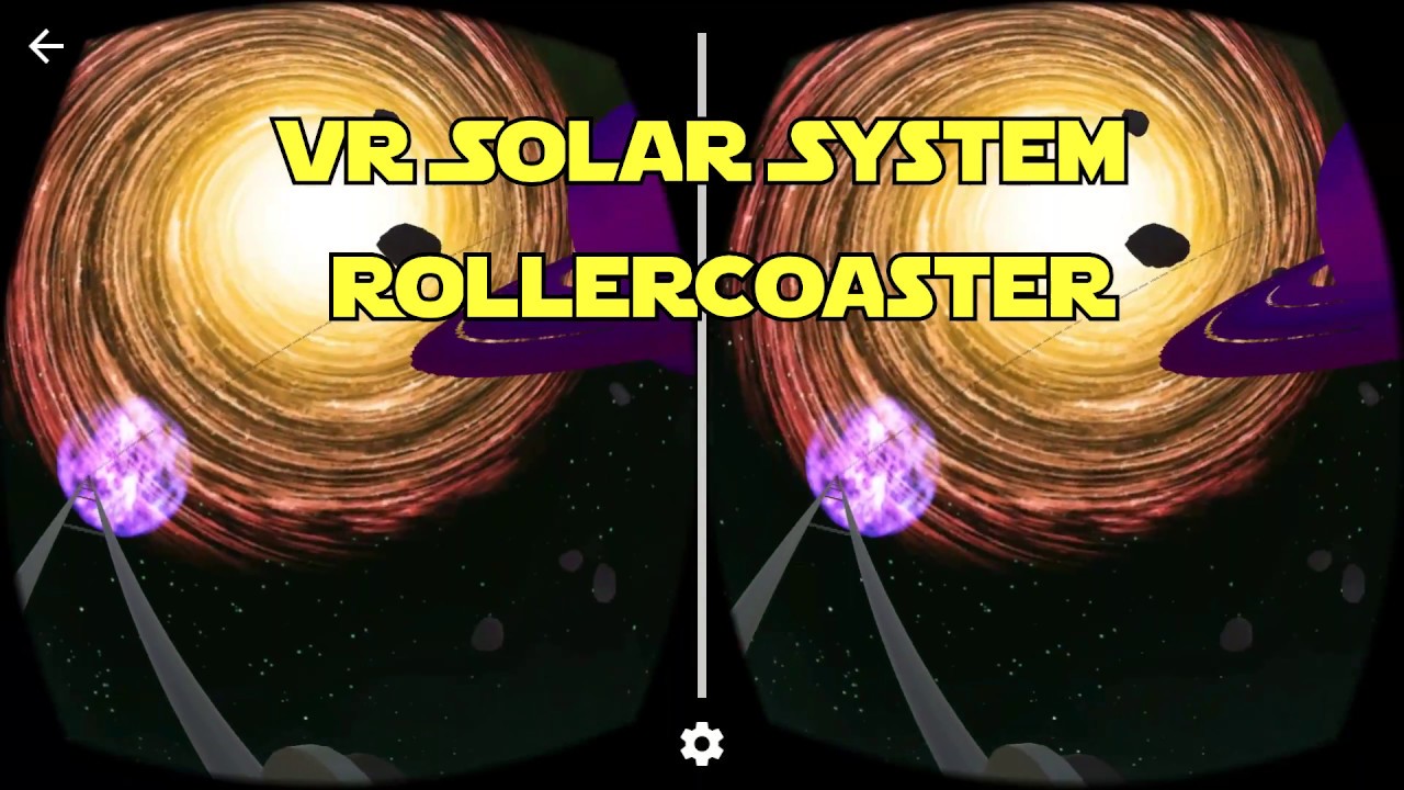 VR Solar System Roller Coaster - YouTube