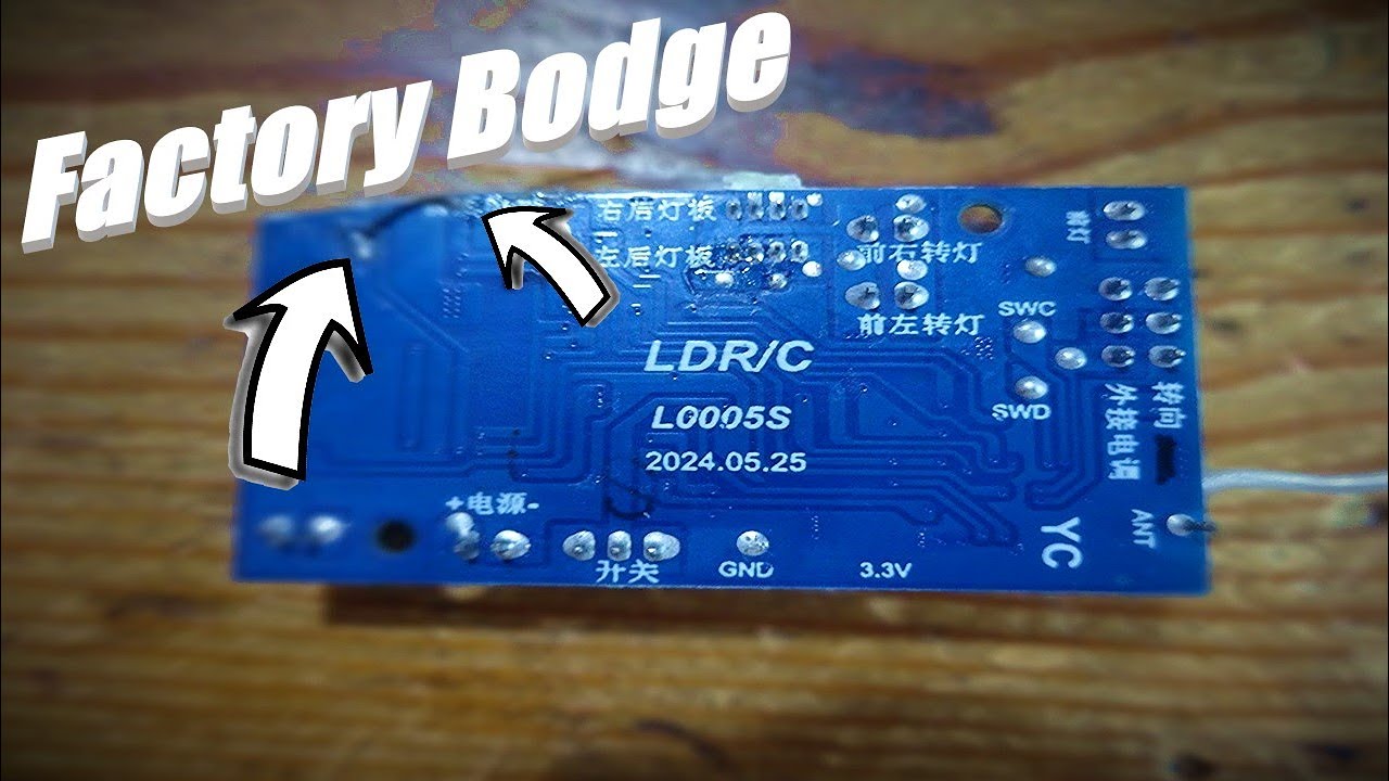 Still No Good! Bodged LDRC Board Sent As Replacement. - YouTube