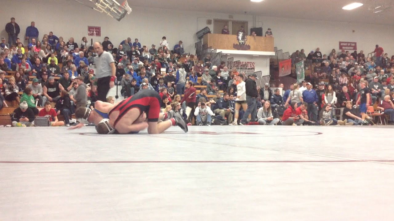 Neligh Invite Colton Cavaness vs Andrew FangmanElgin Pope John - YouTube