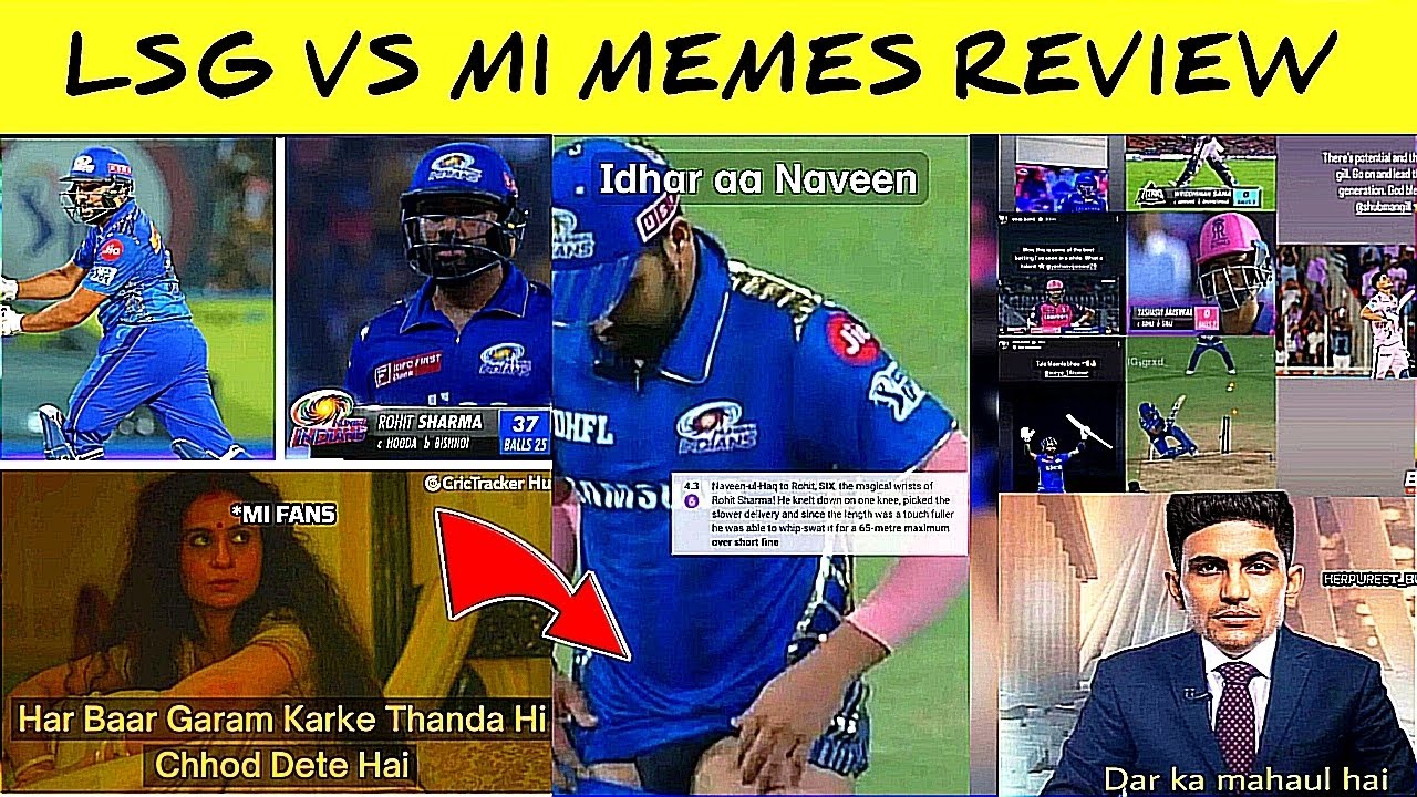 LSG vs Mi Memes review..!! Ipl 2023.! - YouTube