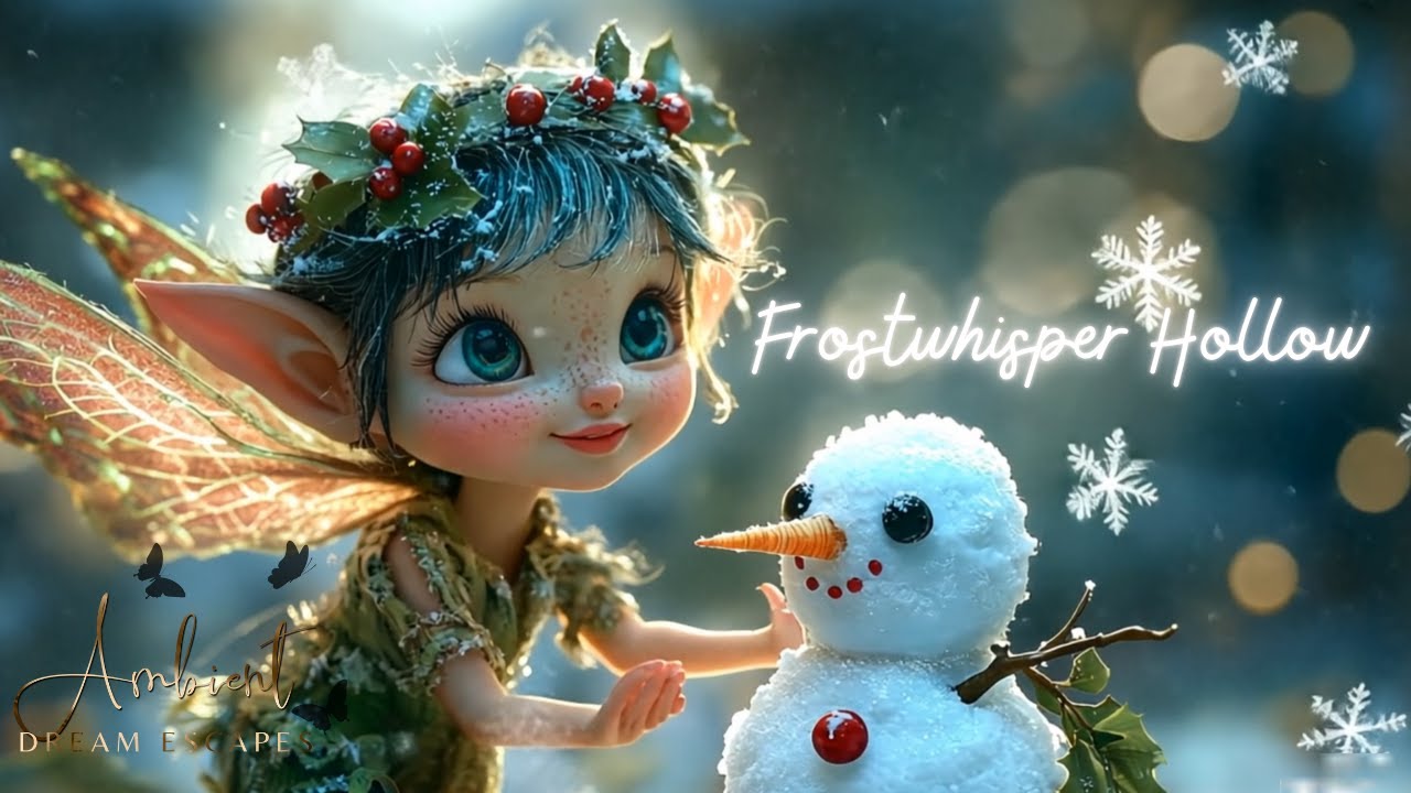 Frostwhisper Hollow, A Magical Christmas Fairy Elf Village - YouTube