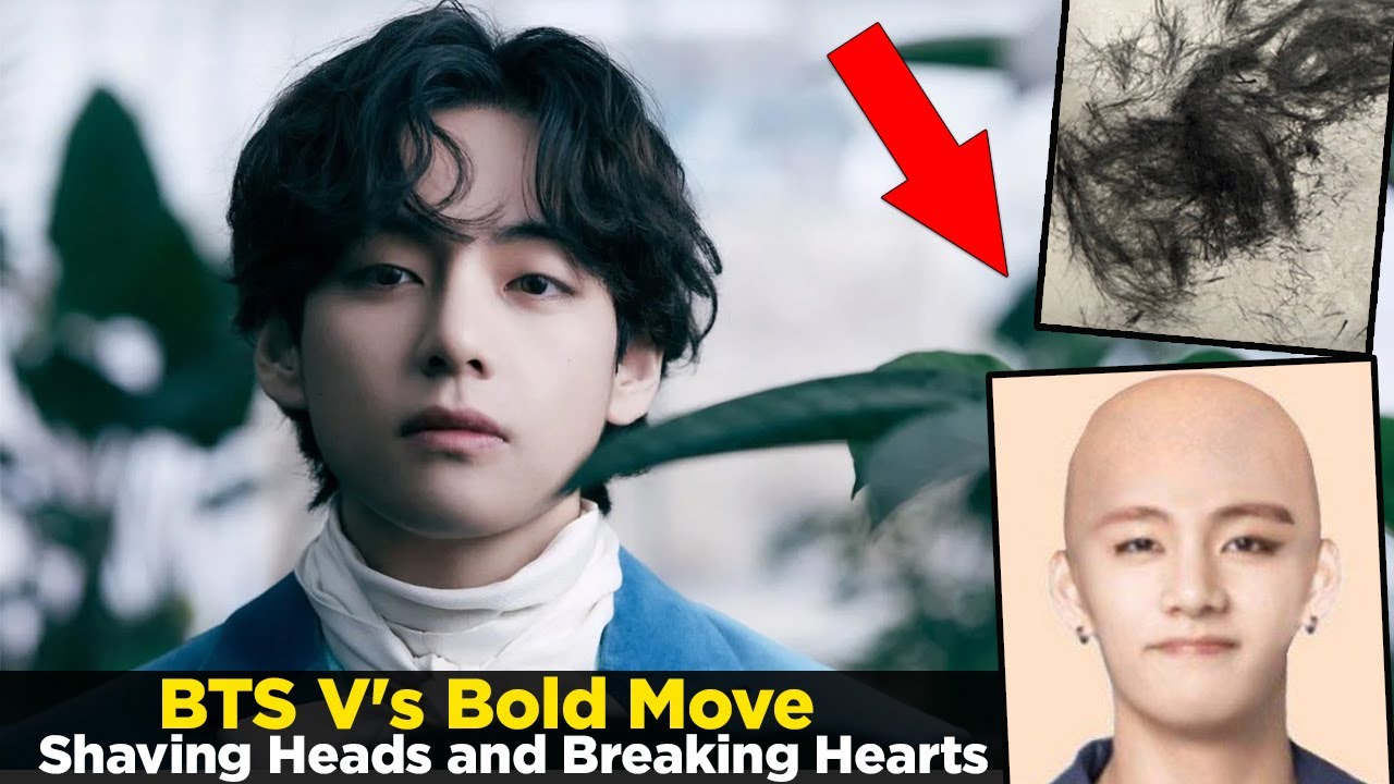 Taehyung News | BTS V Bold Move: Shaving Heads and Breaking Hearts ...