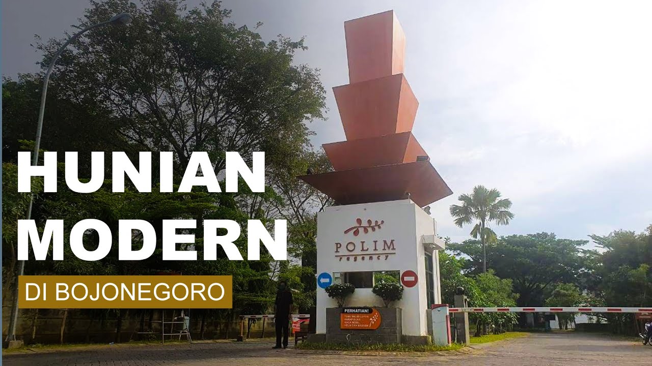 Perumahan Tengah Kota Bojonegoro banyak Fasilitas - Polim Regency - YouTube
