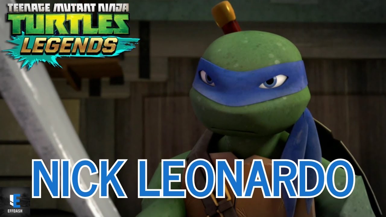Leonardo's The Leader In Blue - TMNT Legends - YouTube