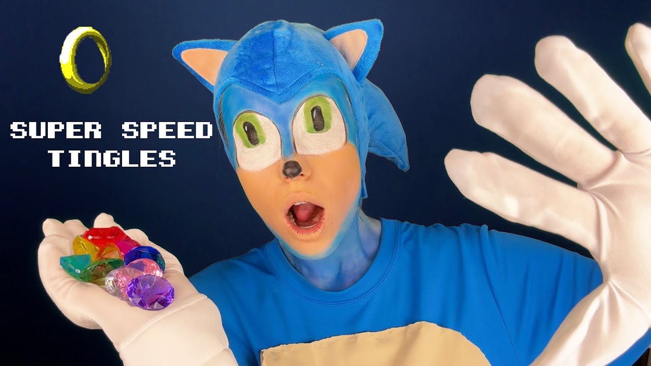 ASMR Sonic gives you a FAST and aggressive energy cleanse💨💙⚡️ - YouTube