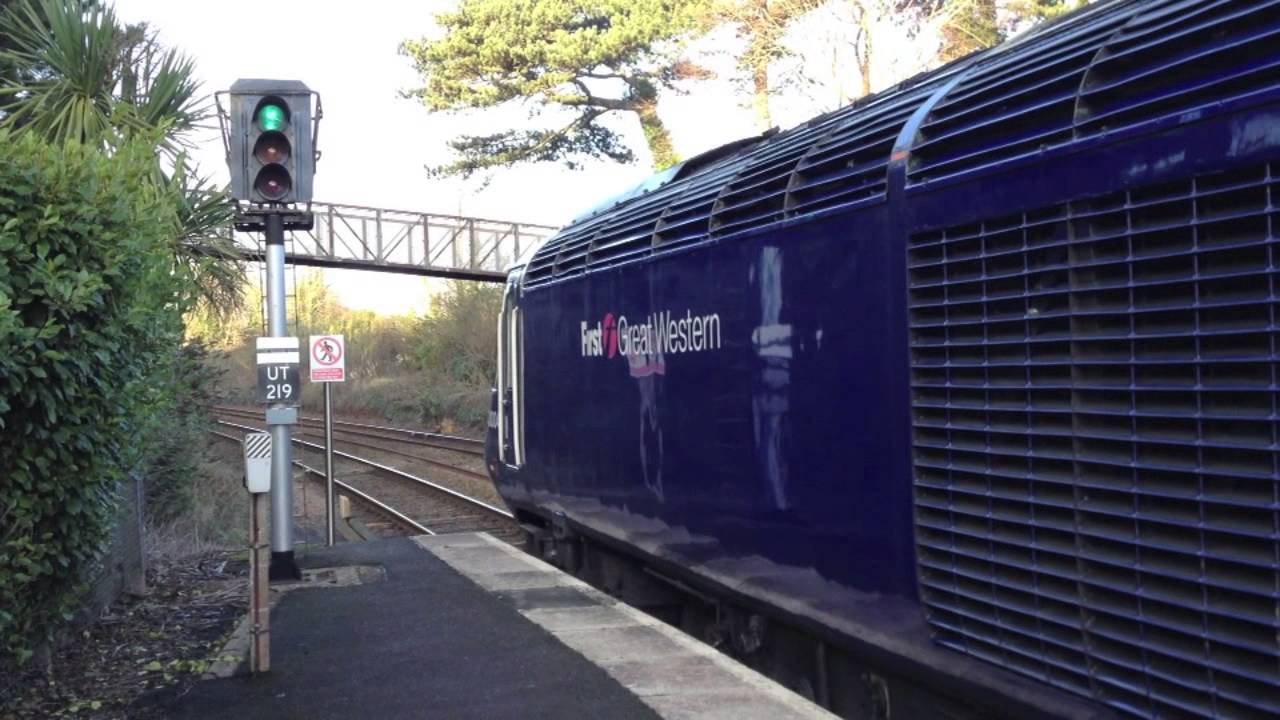 Trains on the Riviera Line over Christmas 2012 - YouTube