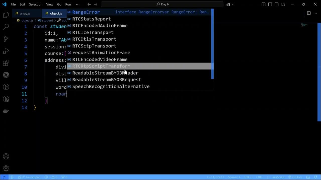 object and function - YouTube