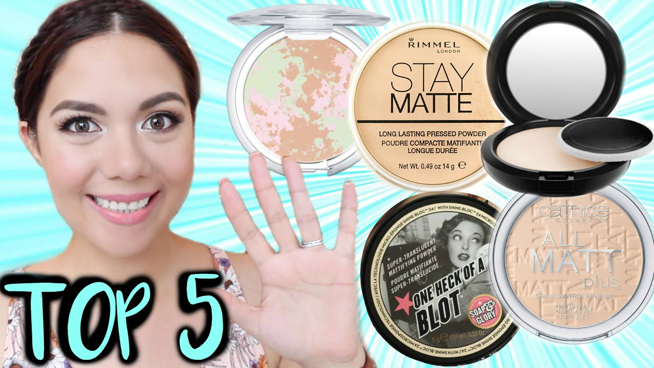TOP 5 POLVOS COMPACTOS PARA PIEL GRASA | ACABADO MATE ...